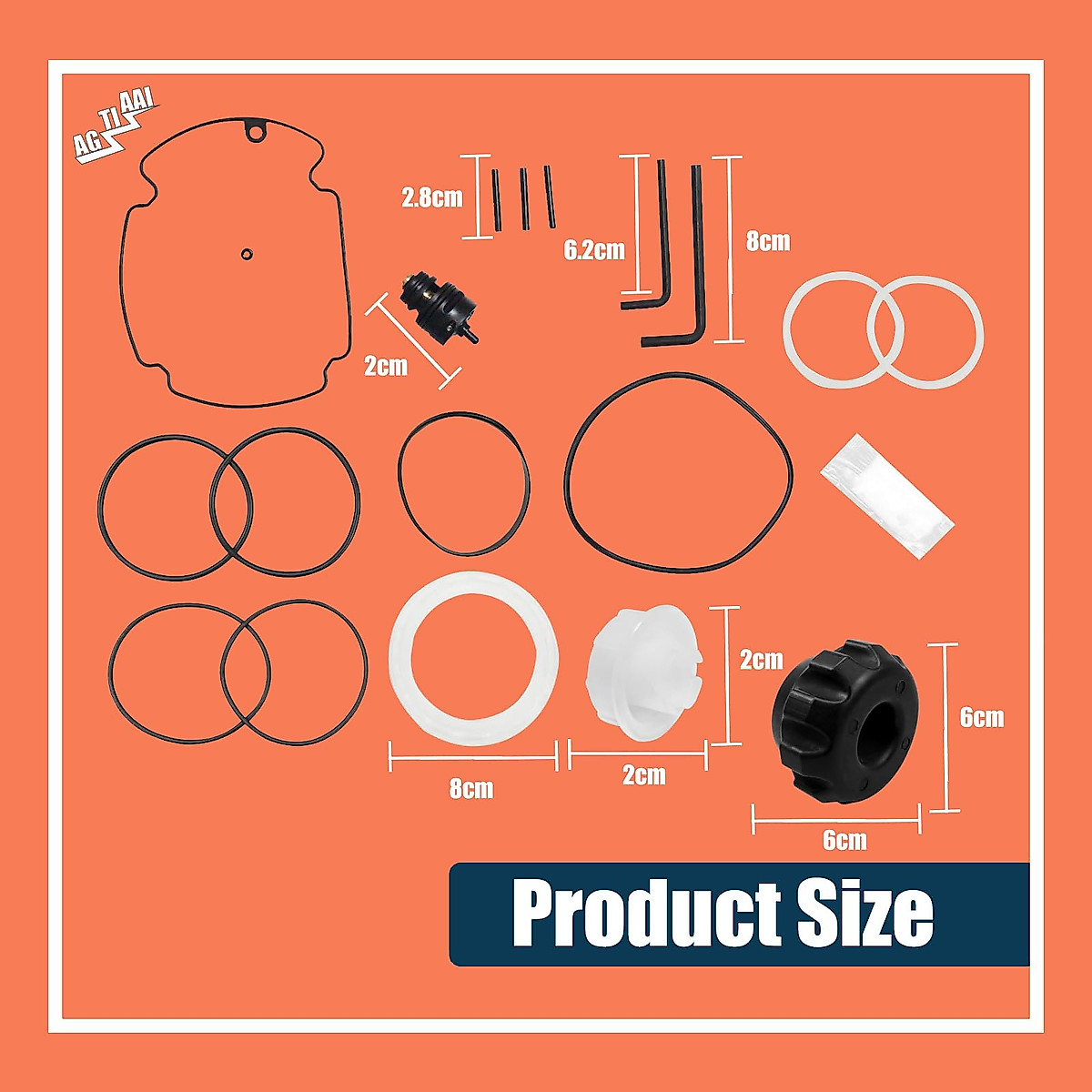 For Porter Cable FC350A FR350A Parts Nailer Overhaul Kit 910450 for FC350A FR350A FM350A Repair Parts Kit