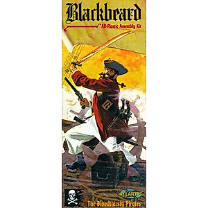 Blackbeard Pirate Figure Model Kit 1/10 Atlantis