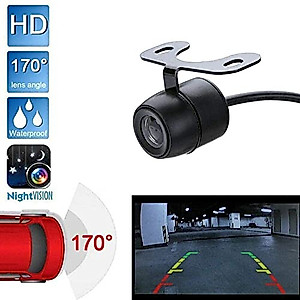 PLGEBR Car Rear View Camera LED Night Vision reversing Camera Parking Monitor CCD Waterproof 170 Degree Night co high-Definition Vision