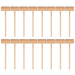 8.26" Wooden Crab Mallets Crab Hammers Lobster Seafood Crackers (32 Pcs)