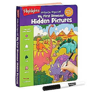 Write-On Wipe-Off My First Dinosaur Hidden Pictures (Write-On Wipe-Off My First Activity Books)