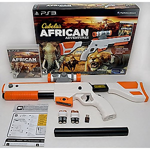 PS3 Cabela's African Adventures Bundle with Gun