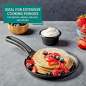 Mirro 6in Cast Iron Preseasoned Mini Griddle