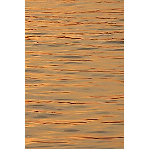 Posterazzi PDDAS36THA0091 Sunset Reflections on Ripples of Water Photo Print, 18 x 24, Multi