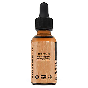 Woodlands Man Scented Beard Oil with Frankincense & Sandalwood