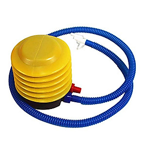 Peiiwdc Foot Pump with Nozzle for Inflate Pool Toys, Foot Pump for Inflatables Manual, Air Pump for Float Boat, Inflator Pump for Swim Rings
