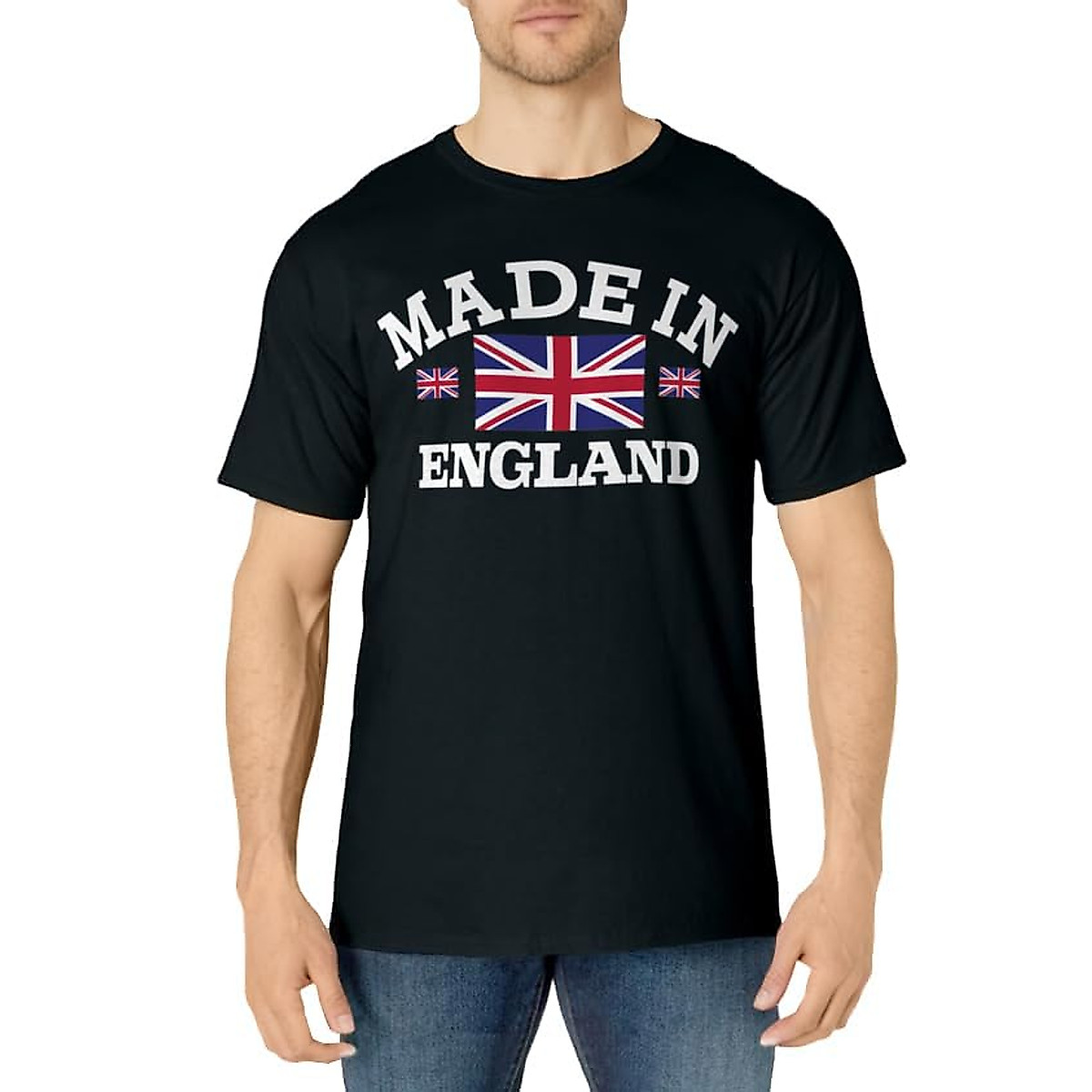 Made in England British Flag Union Jack T-Shirt