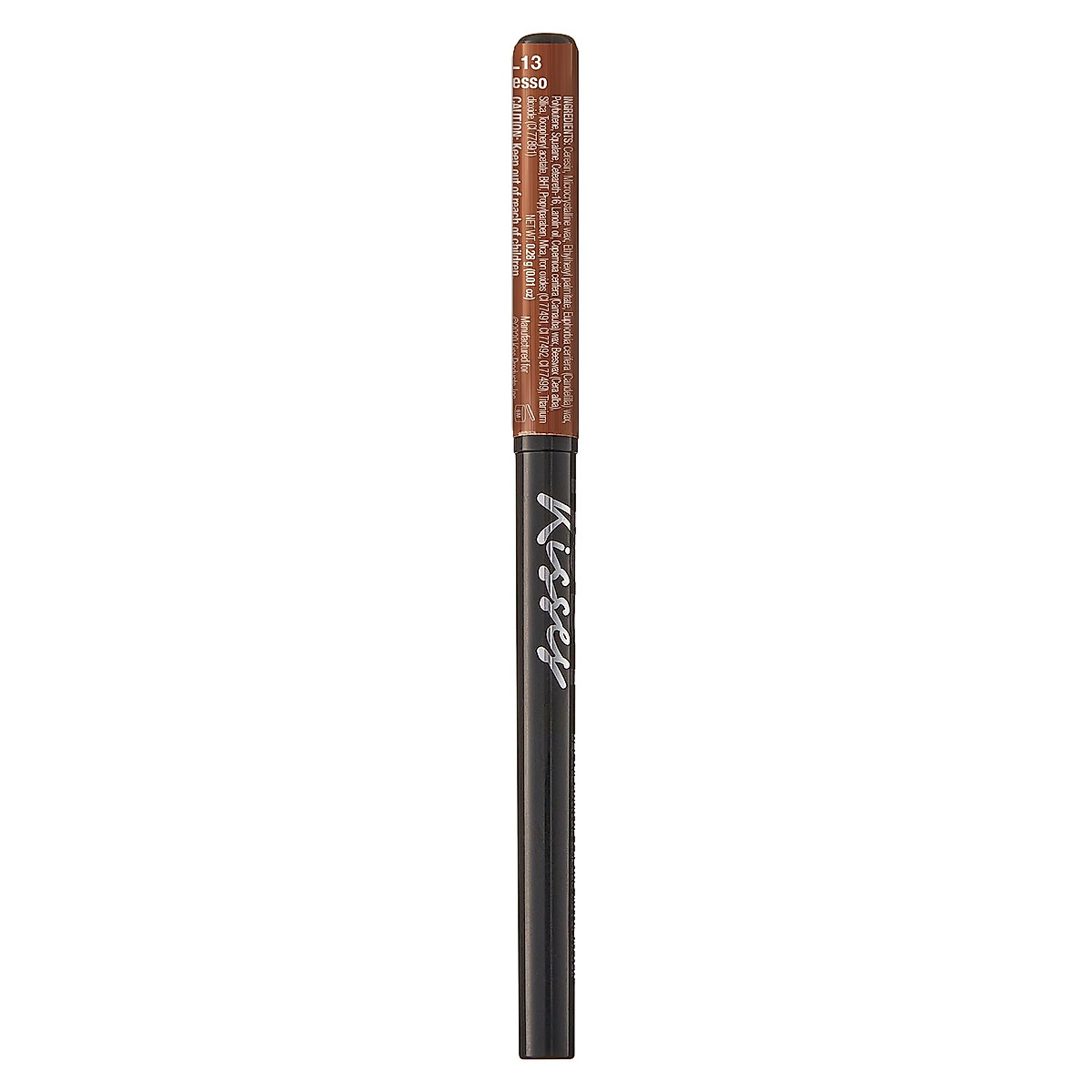 Ruby Kisses Auto Lip Liner Pencil, Long Lasting, Smooth Application Mechanical Lip Liner Pencil (Espresso)