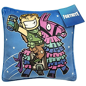 Jay Franco Fortnite Battle Bus 9-Piece Full Bedding Bundle- Includes Bed Set, Throw Blanket, Dec Pillow Cover