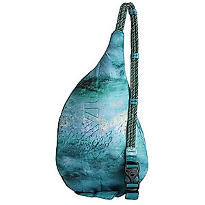 KAVU Mini Rope Sling Bag -Ocean Storm