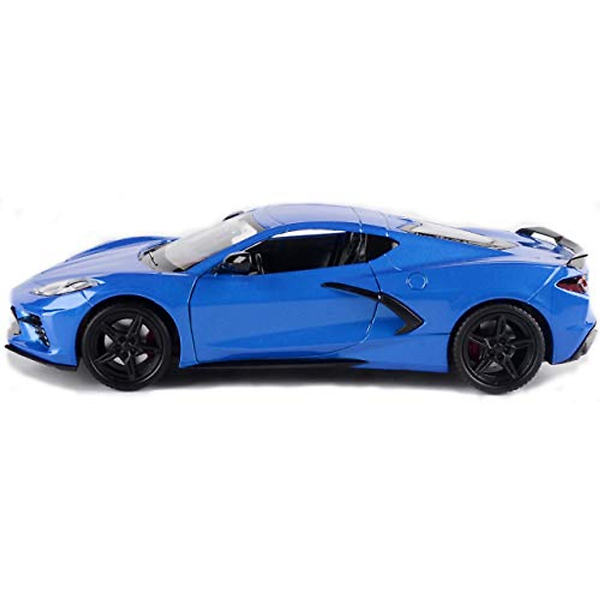 Motormax 2020 Chevrolet Corvette C8 Stingray Blue Metallic Timeless Legends 1/24 Diecast Model Car 79360