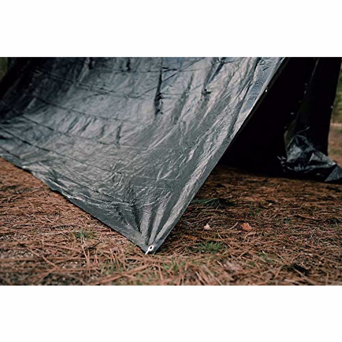 Stansport Medium-Duty Rip-Stop Tarp 16' x 20' - Dark Green (T-1620)