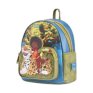 Loungefly Disney: Encanto - Antonio and Parce The Jaguar Backback, Amazon Exclusive, Multicolor