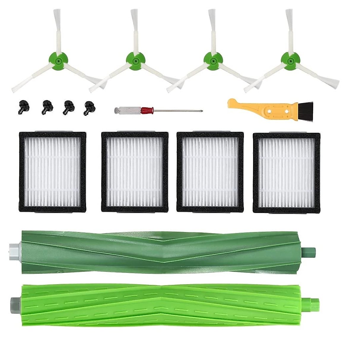 Replacement Parts Compatible with iRobot Roomba E&I J Series i7 i7+ i3 i3+ i4 i4+ i6 i6+ i8 i8+/Plus E5 E6 E7 j7 Plus Robot Vacuum Cleaner Accessories