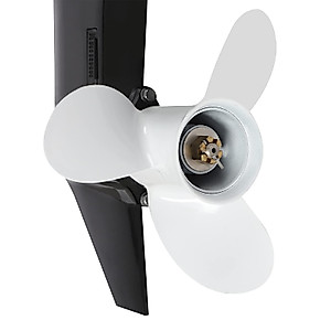 2 Stroke 12HP Outboard Motor, 169CC HANGKAIGas Outboard Boat Motor Water-cooling Long Shaft CDI Heavy Duty Fishing Boats Motor Enginefor Kayaks Canoes Dinghies Inflatable Boats Motors