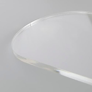 Floating Shoe Display Shelves – 4-Pcs Clear Acrylic Wall Mounted Shoe Rack – Levitating Shoe Display Shelves for Wall Storage – Sturdy Sneaker Storage Clear Shelves for Shoe Collection