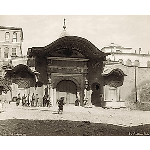 Constantinople Porte Nthe Sublime Porte Gateway To The Palace And Offices Of The Grand Vizier In Constantinople Ottoman Empire Photograph By The Abdullah Fr?Res C1890 Poster Print by (24 x 36)