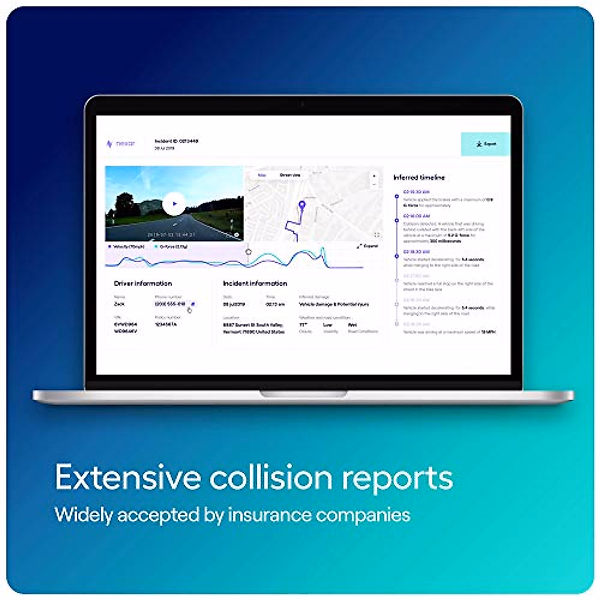 Nexar Pro Dual Dash Cam - HD Front Dash Cam and Interior Car Security Camera - Nexar Dash Cam Front and Cabin - Dual Dash Cam Parking Mode and WiFi - Dash Cams for Cars - Dash Cam for Truckers 64GB