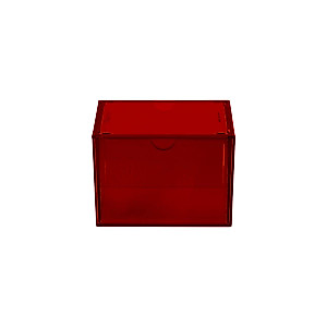 Ultra Pro Eclipse 2-Piece Deck Box: Apple Red - For Pokemon game, MTG, Baseball, Basketball, Football card and other Trading Cards or Board Games storage