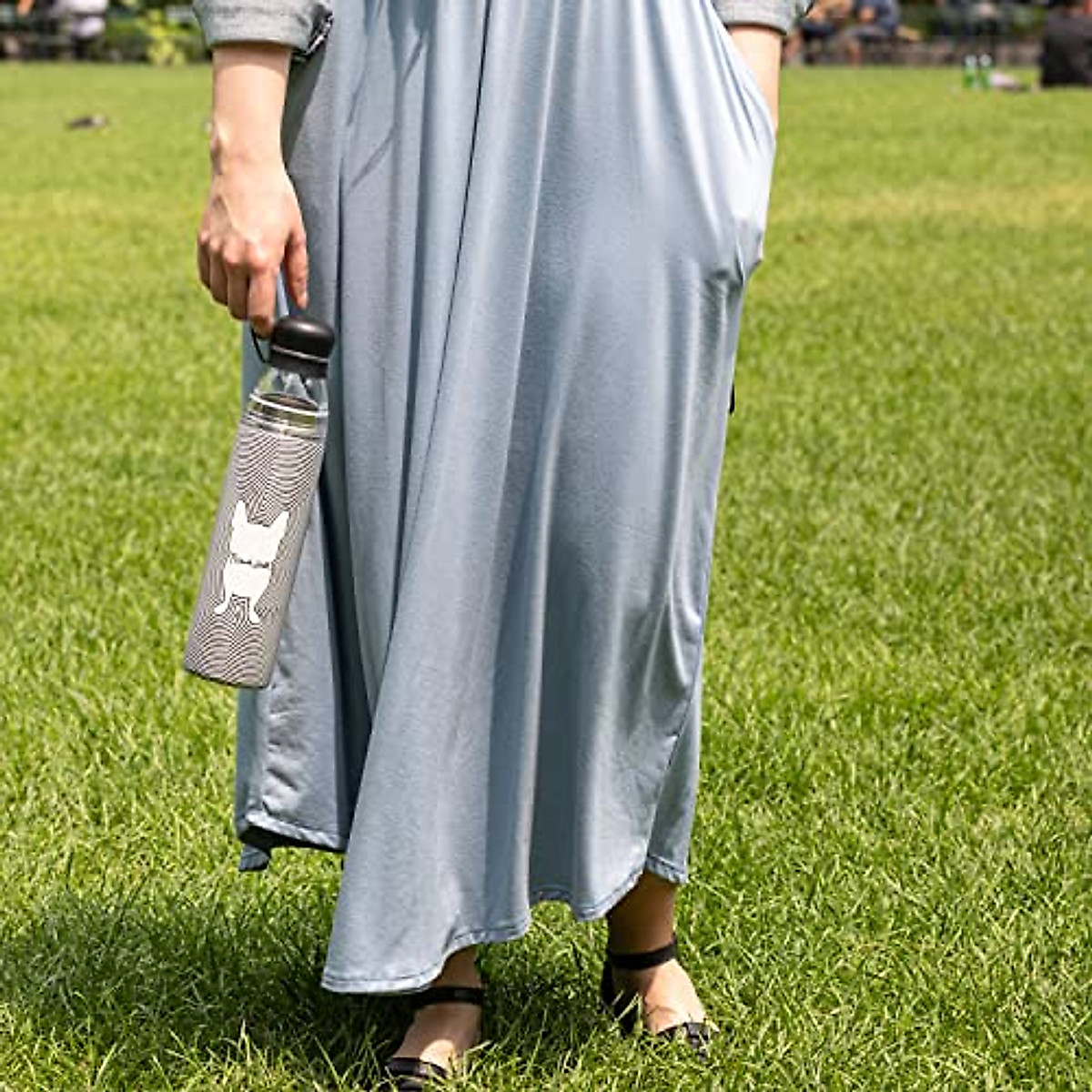 French Bull French Twist Vacuum Insulated Water Bottle - 25 Oz Stainless Steel Water Bottle with Leak Proof Lid - Doubles as a Drinking Cup, Reusable, BPA Free, Sweatproof for Everyday Use – Ziggy