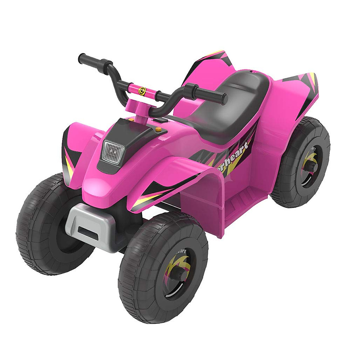 HOVER HEART 6V Electric Mini ATV Quad, 4 Color Beach Car Ride on Equiped with Backward and Forward Control Suitable to 3 Years Old Kids