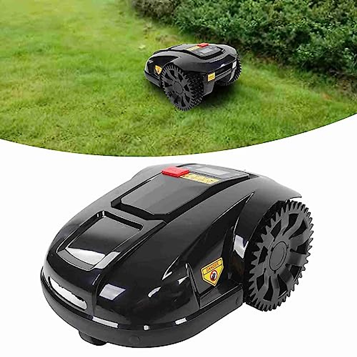 Automatic Intelligent Mowing,Push Mower Garden Tools Machine, Garden Mower Charging Robot 3000Rpm Rainproof 85W Automatic Intelligent Lawn Mowing Machine Lawnmower Weatherproof