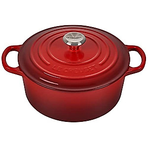 Le Creuset Enameled Cast Iron Signature Round Dutch Oven, 3.5 qt. , Cerise