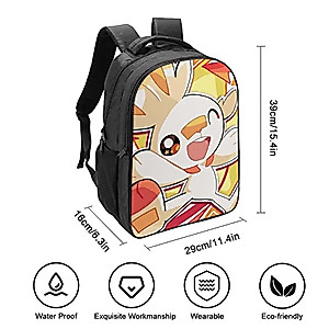 Backpack Casual Shoulders Bag Vintage Schoolbag Laptop for Boys Girls 16"
