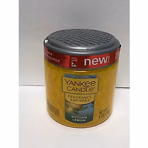 Yankee Candle Sicilian Lemon Fragrance Spheres, Fruit Scent