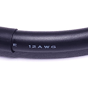 CESS-144 Speakon Female Connector to 1/4" Male TS Speaker Cable - Speak-on Jack to 1/4 TS Plug (Right-Angle Plug)