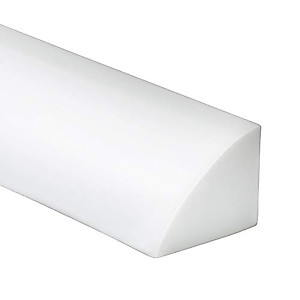 Duzzy 118 Inch Corner Water Strip Dam, Water-Blocking Self-Adhesive Baffle for Suitable for The Gap Between the Shower Kitchen Countertop Sink and Cooktop