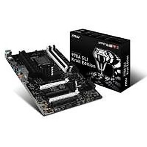 MSI Motherboard 970A SLI Krait Edition AMD FX AM3+ 970+SB950 32GB DDR3 SATA PCI-Express USB ATX Electronic Consumer Electronics
