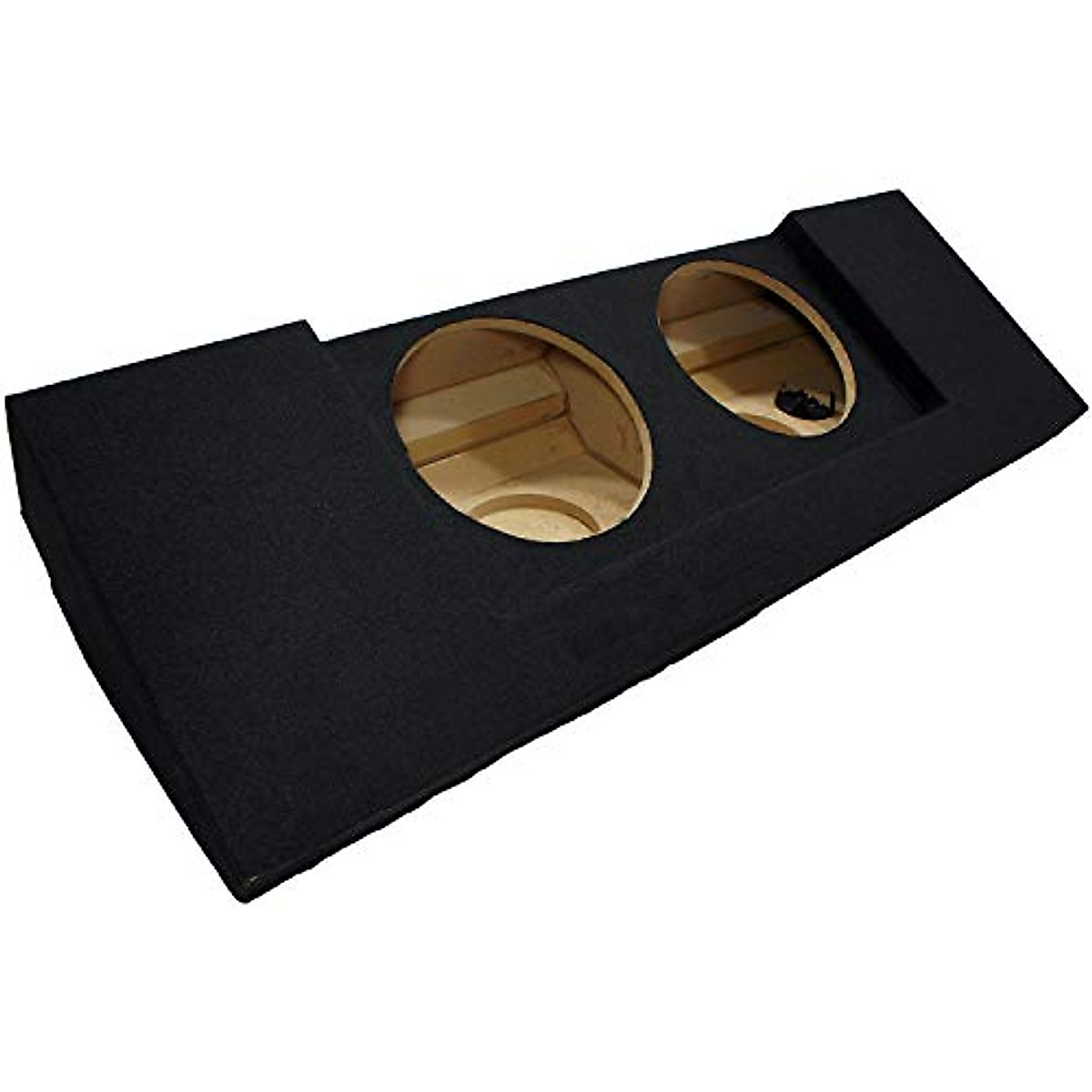 Compatible with 2015-UP Chevy Colorado Crew Cab Truck Dual 10" Sub Box Subwoofer Enclosure New