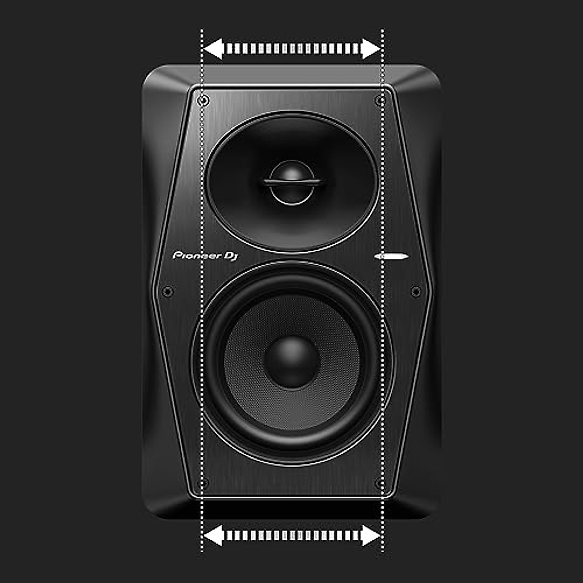 Pioneer DJ VM-50 5.25-inch Active Monitor Speaker - Black