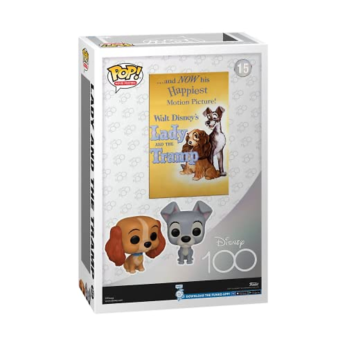 Funko Pop! Movie Poster: Disney 100 - Lady and The Tramp