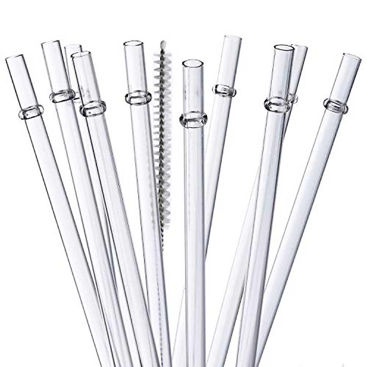 ALINK 10 Tritan Reusable Straws + 6 Tritan Smoothie Straws