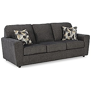 Signature Design by Ashley Cascilla Casual Sofa, Dark Gray