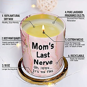 Gifts for Mom from Daughter, Son - Mom Gifts from Daughter, Son - Valentines Day Gifts for Mom, Her - Birthday Gifts for Mom, Mom Birthday Gifts, Mothers Birthday Gifts Lavender Candle 10Oz