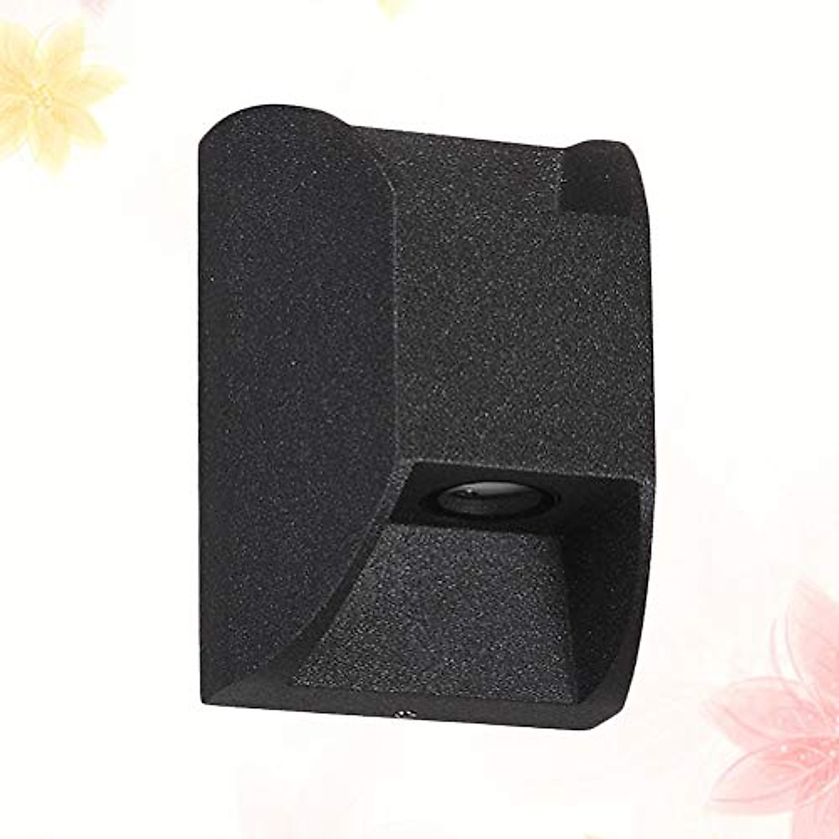 Creative Wall Lamp- Modern Dual- Side Glowing Outdoor Light Wall Light Waterproof Garden Courtyard Lamp for Home Farmyard Balcony Aisle Corridor (Black)