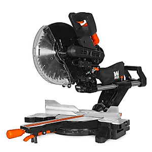 WEN 15-Amp 12-Inch Dual-Bevel Sliding Compound Miter Saw with Laser (MM1213)