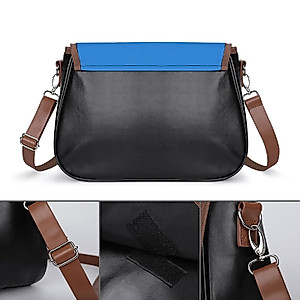 Funny Jiu Jitsu Shoulder Bag for Women Crossbody Travel Purse Sling Buckle Pouch With Zipper