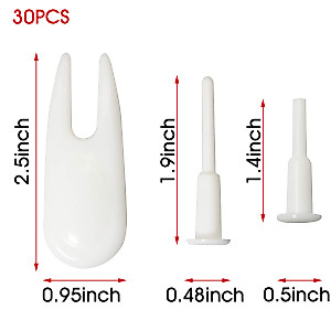 MEETOOT 15pcs Air Stopper Plug Pin Kit Yoga Balls, Balloons, Fitness Balls Valve Plug Pins and Plug Extractor