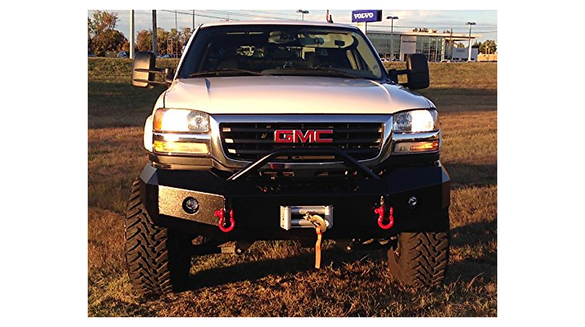 Heavy Duty Front Bumper for GMC Sierra 1500 by Iron Cross Automotive