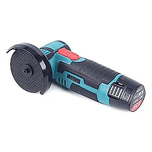 YIYIBYUS Mini Angle Grinder Cordless Brushless M5 Cutter Polishing Grinding Machine 12V 19500rmp Handheld Polisher Power Tool