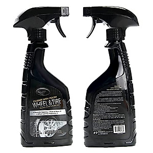 Air Jungles Car Wheel & Tire Cleaner 16.9 Fl Oz, Brake Buster Wheel Cleaner, Aluminum and Chrome Wheel Cleaner, Acid-Free Wheel Cleaner Safe on All Wheel & Rim Finishes