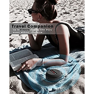 Inwa Portable Bluetooth Speaker, Bike Speaker with Speed Display, Wireless Speaker with 480 Mins Super Long of Playtime. Decent Sound, Compact Size and Loudness for Riding, Hiking, Showering, Golfing