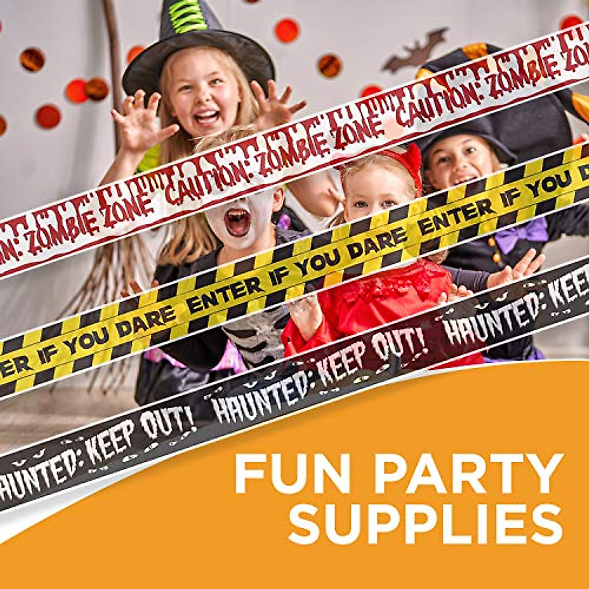 Amscan 2 Pack Halloween Fright Tape