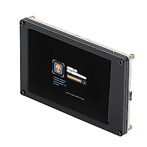 FECAMOS Mini LCD Display, 3.5in IPS Monitor Subscreen Easy to Install Standard Size High Resolution USB Connection for DIY Electronic Products