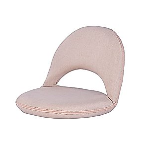 GYDJBD Lazy Sofa Tatami Folding Cushion Sofa Foldable Single Small Sofa Bed Living Room Esports Game Seat Home Chair (Color : Beige)
