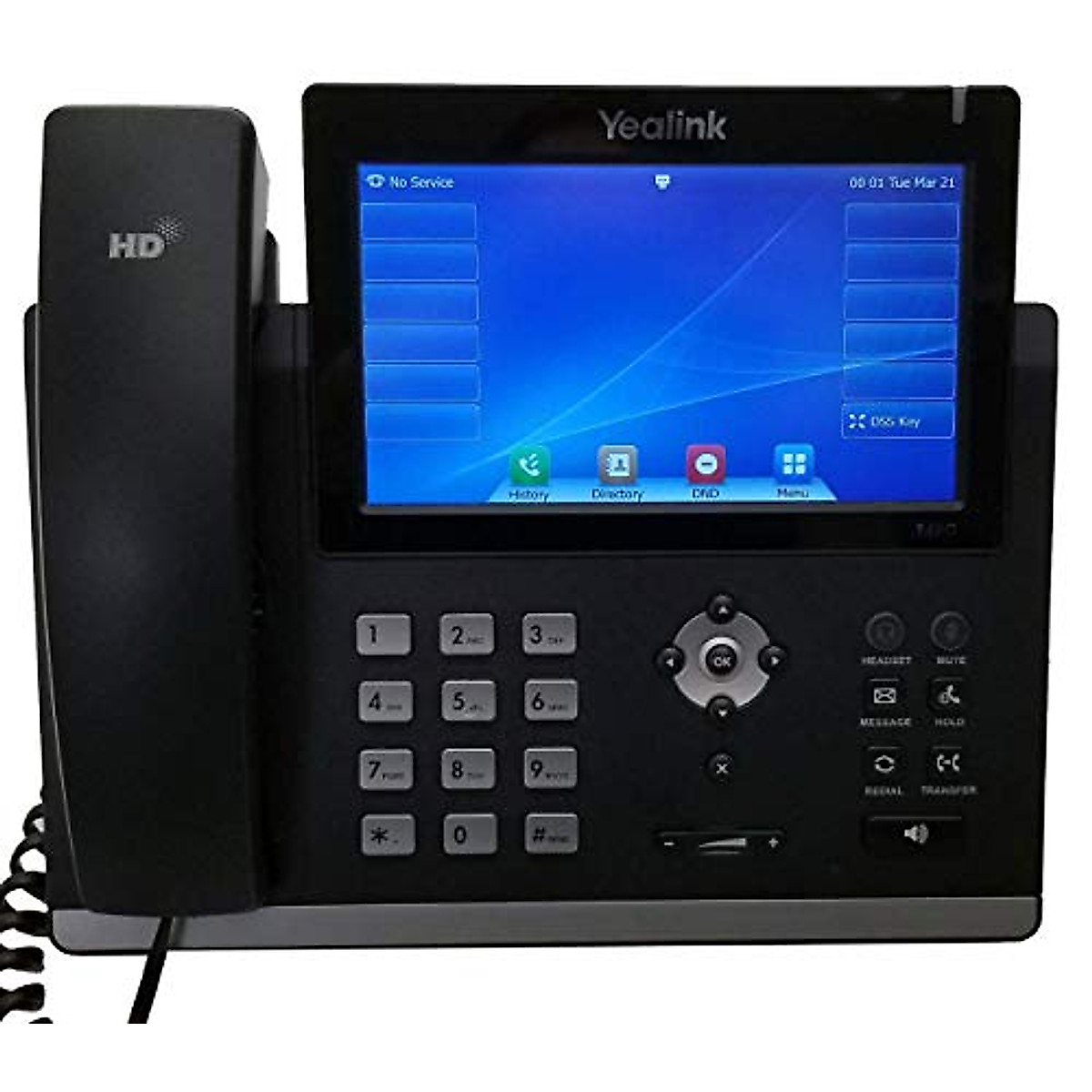 Yealink SIP-T48G Gbit VoIP Phone Ultra-Elegant Touchscreen